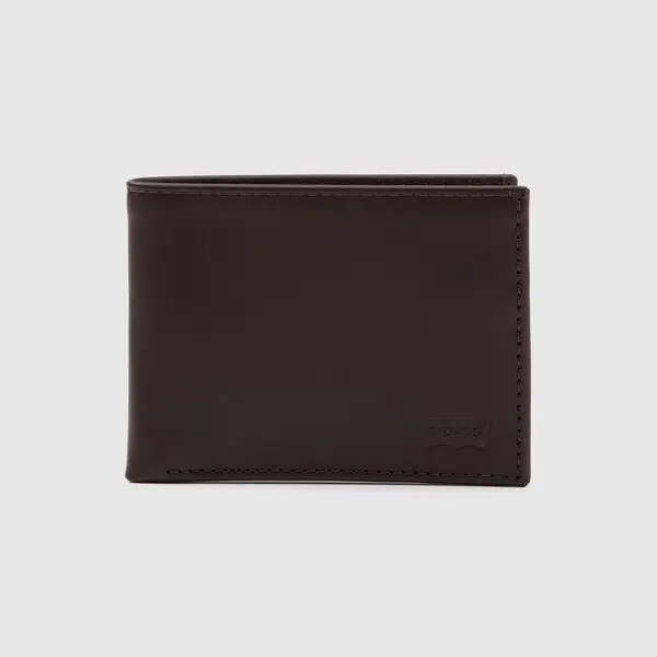 LEVI'S Logo Bifold Id Wallet - Brown