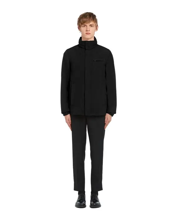 Prada Technical Fabric Blouson Jacket - Black