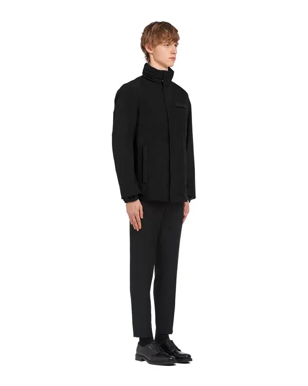 Prada Technical Fabric Blouson Jacket - Black