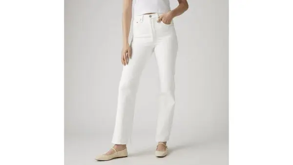 LEVI'S Ribcage Straight Ankle Jeans