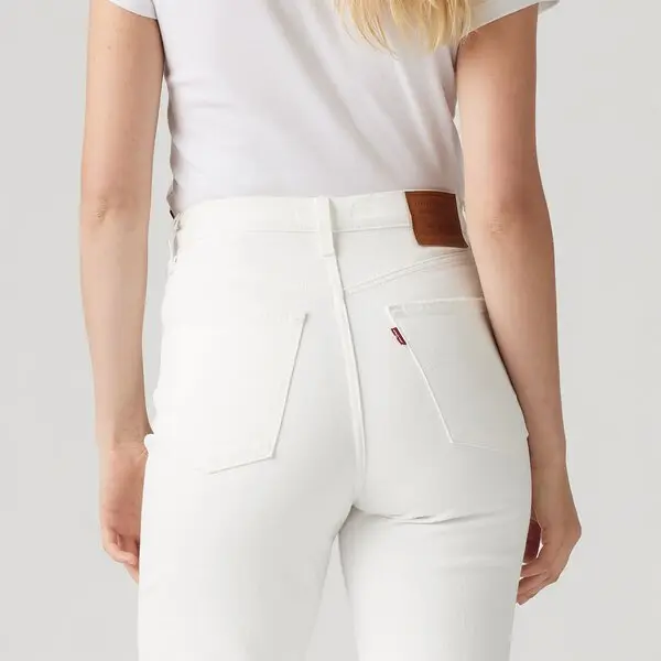 LEVI'S Ribcage Straight Ankle Jeans