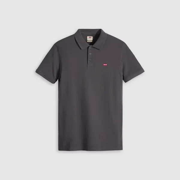 LEVI'S Housemark Polo Shirt - Grey Ore