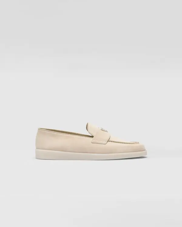 Prada Suede Loafers