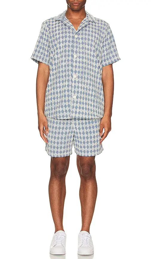 Oas Diamond Terry Cloth Shorts