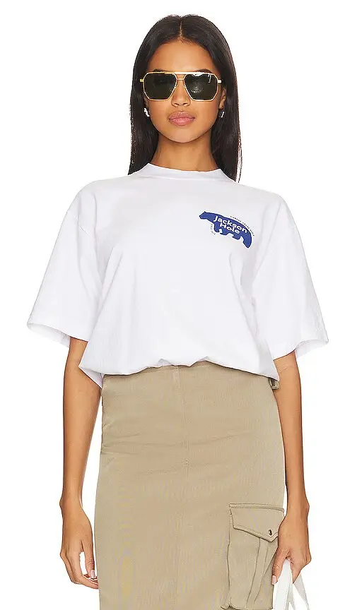 DIAMOND CROSS RANCH T-shirt In White