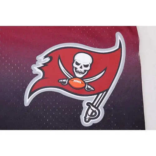 PRO STANDARD Red Tampa Bay Buccaneers Ombre Mesh Shorts