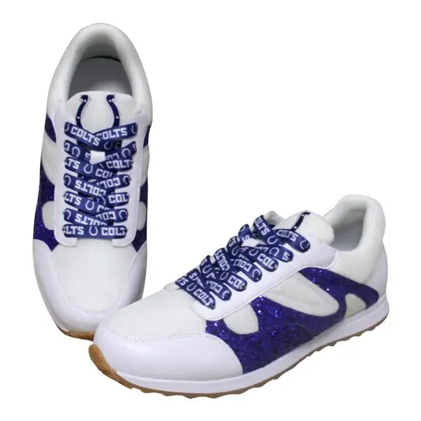 CUCE Indianapolis Colts Glitter Sneakers