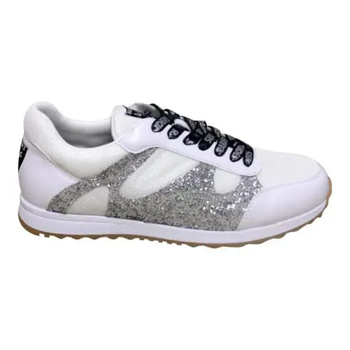 CUCE Las Vegas Raiders Glitter Sneakers