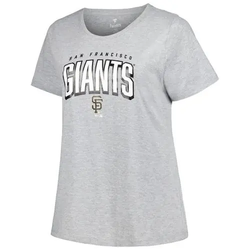 Profile Heather Gray San Francisco Giants T-shirt Combo Pack
