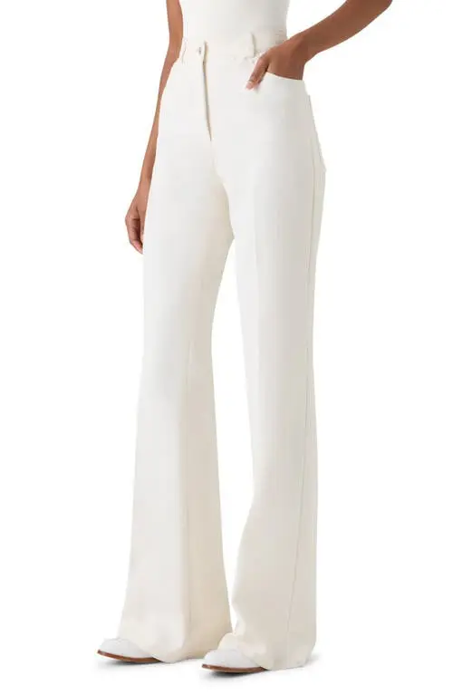 Akris Farid High-waist Cotton-blend Pants