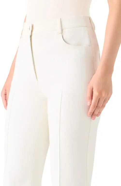 Akris Farid High-waist Cotton-blend Pants