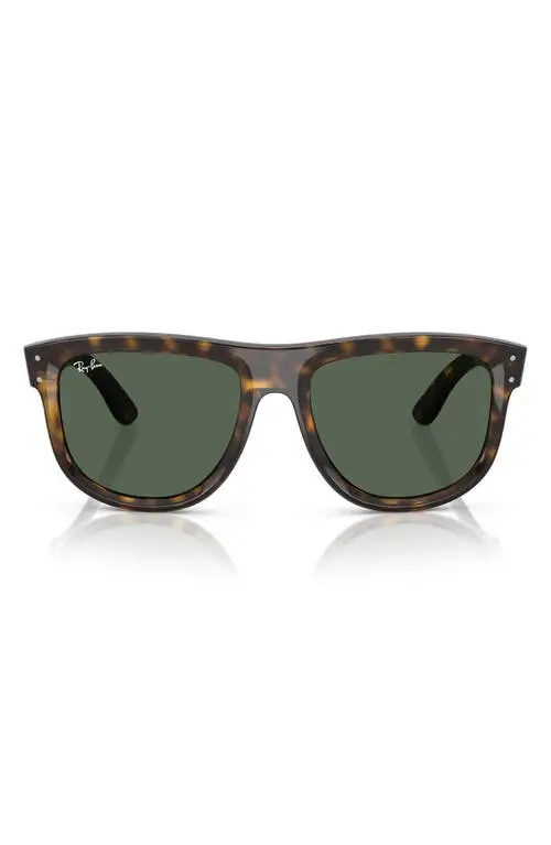 Ray-ban Boyfriend Reverse Square Sunglasses - Dark Havana