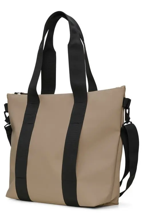 Rains Waterproof Mini Tote Bag - Beige