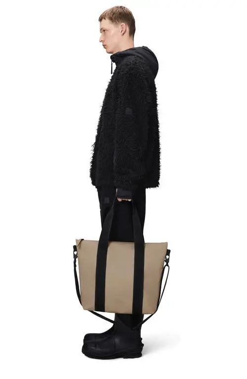 Rains Waterproof Mini Tote Bag - Beige