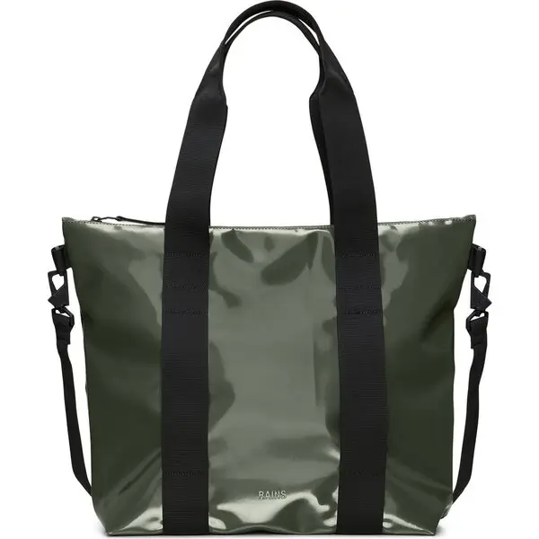Rains Waterproof Mini Tote Bag - Swamp