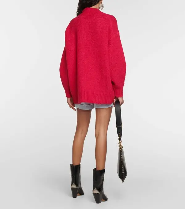 Isabel Marant Étoile Idol Mohair-blend Mockneck Sweater - Pink