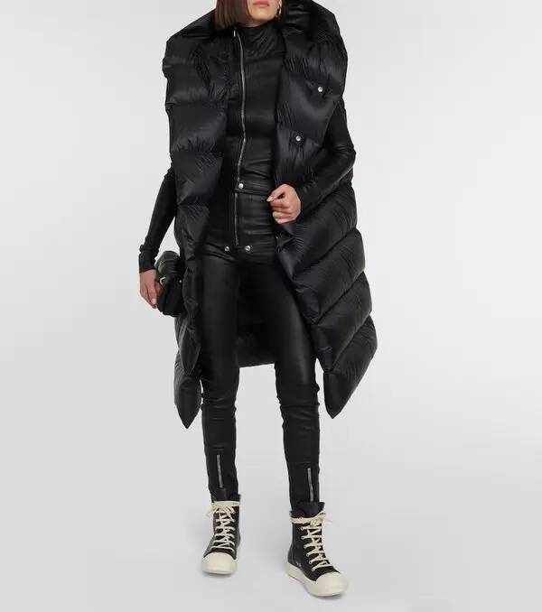 Rick Owens Down-paneled Hooded Coat