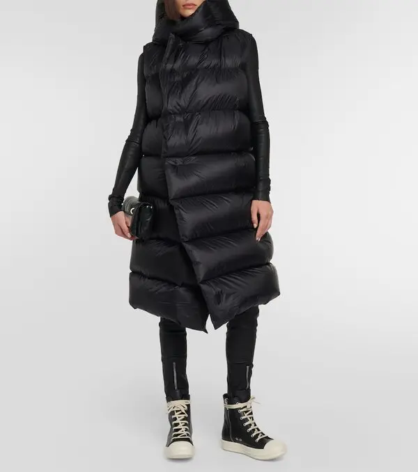 Rick Owens Down-paneled Hooded Coat