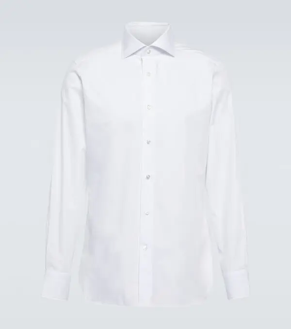 Zegna Cotton Poplin Shirt
