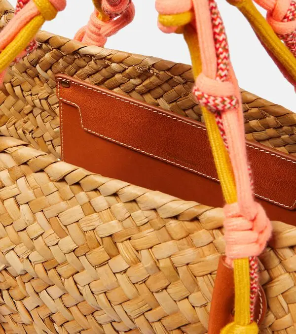 Zimmermann Large Macramé-trimmed Basket Bag