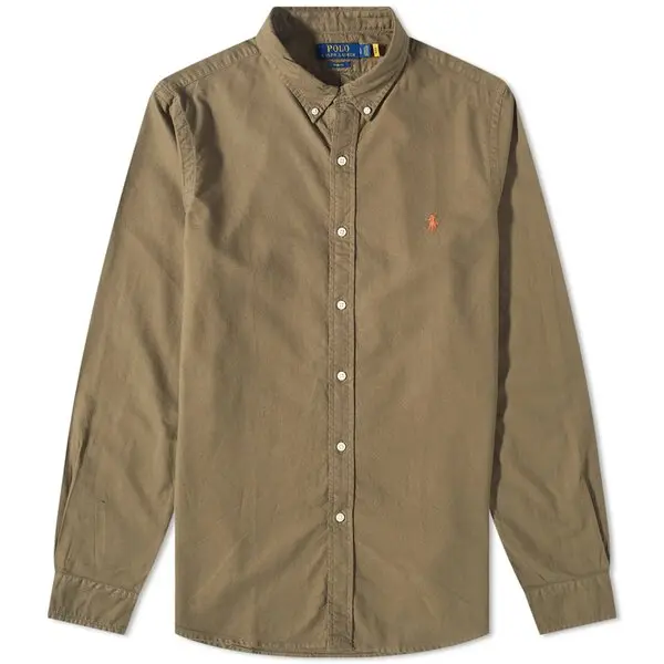 Ralph Lauren Button Down Garment Dyed Oxford Shirt