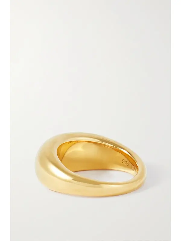 Lié Studio The Anna -plated Silver Ring - Gold