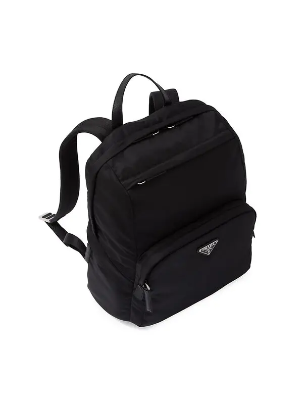 Prada Re-nylon And Saffiano Leather Backpack