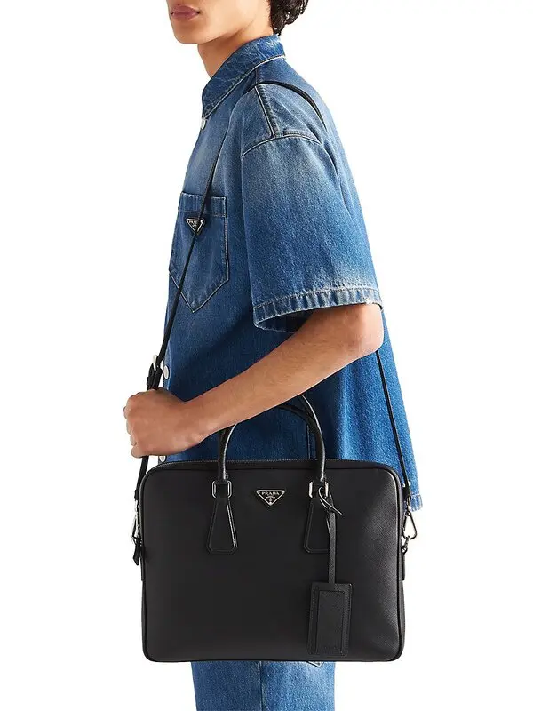 Prada Saffiano Leather Work Bag