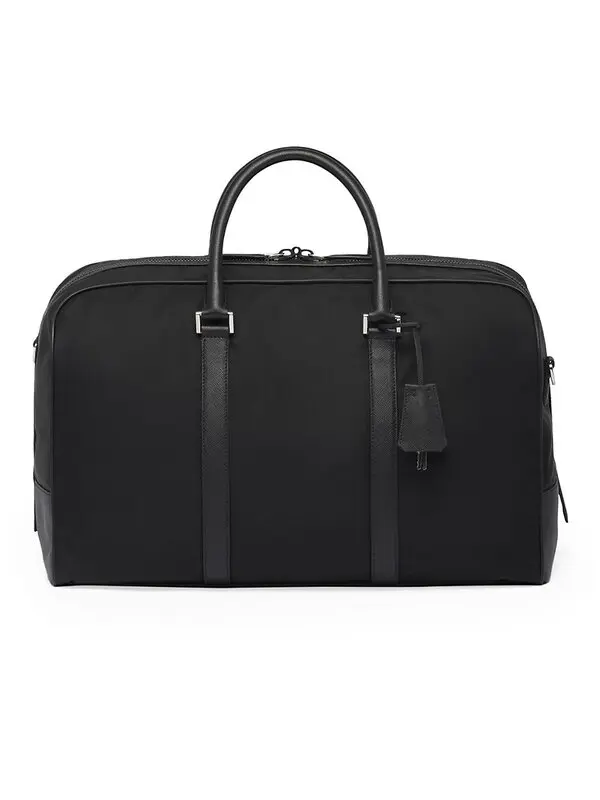 Prada Re-nylon And Saffiano Leather Duffel Bag