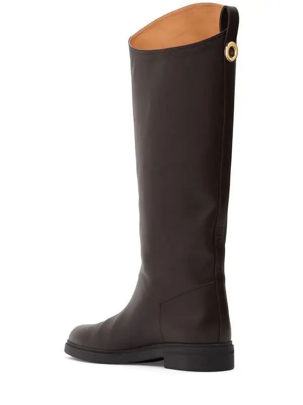 Loro Piana Kilda Leather Boots
