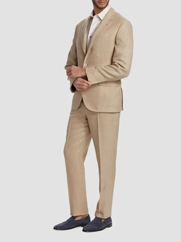 Brunello Cucinelli Linen & Silk Two-piece Suit