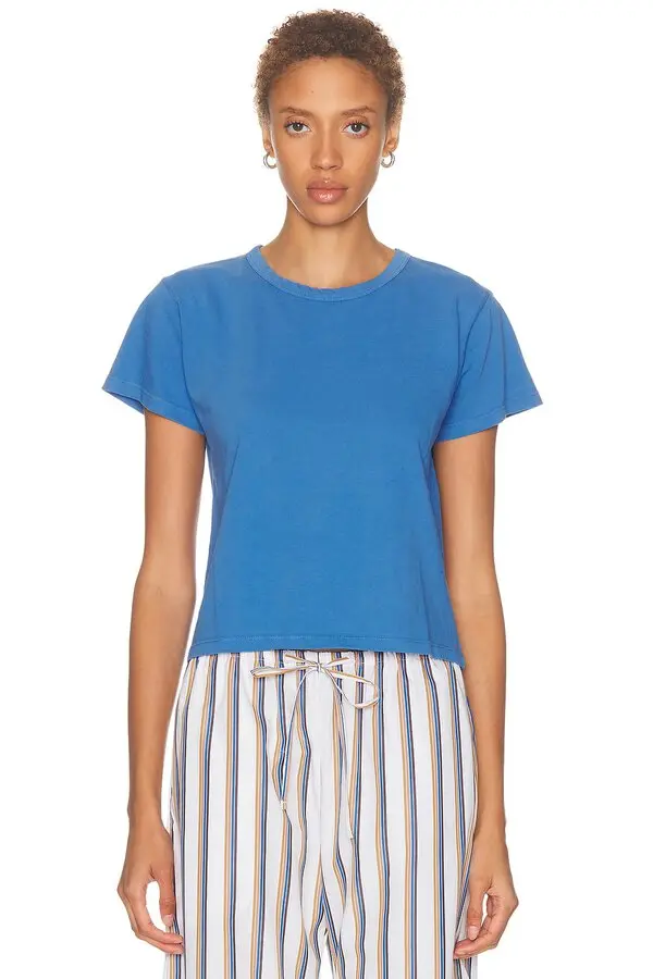 LESET The Margo Tee - Bleuet