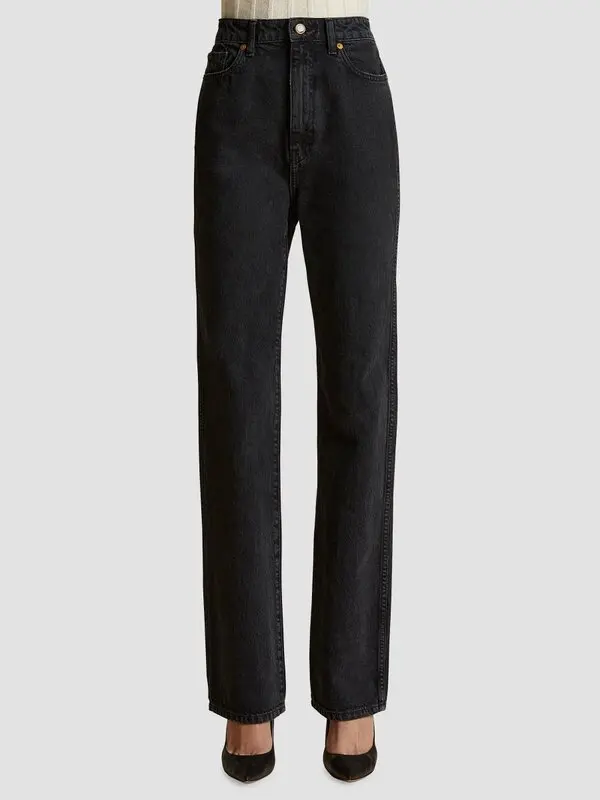 Khaite Danielle Straight-leg Jeans