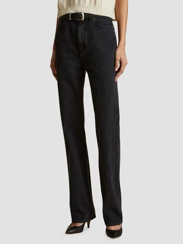 Khaite Danielle Straight-leg Jeans