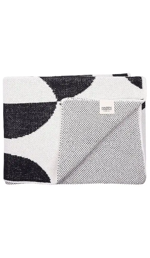 HAPPY HABITAT Puzzle Throw In ,white