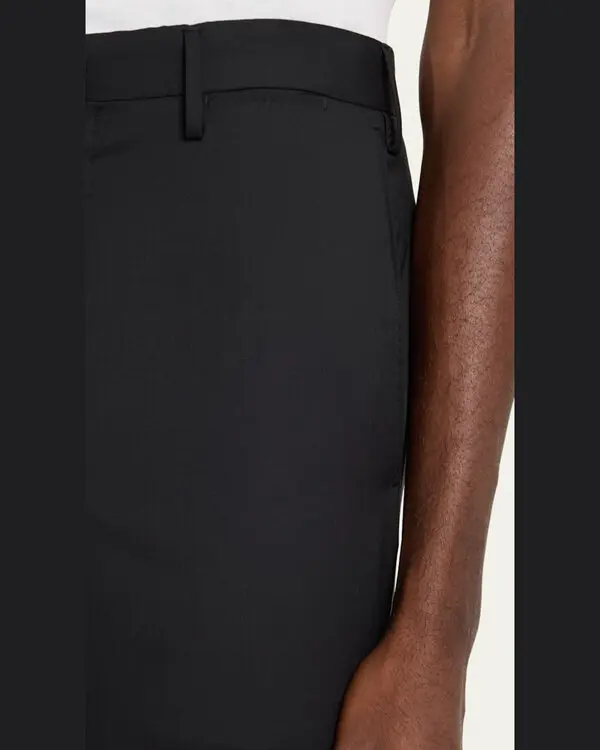 Incotex Super 150s Wool Dress Pants - Black