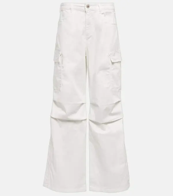 Ag Cargo High-rise Wide-leg Pants