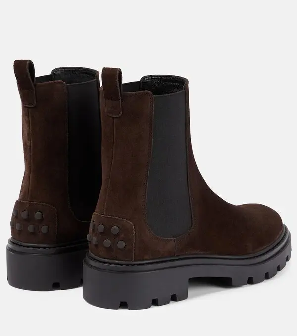 TOD'S Suede Chelsea Boots