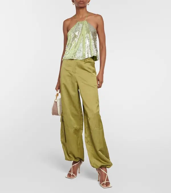 Dorothee Schumacher Hemp-blend Cargo Pants