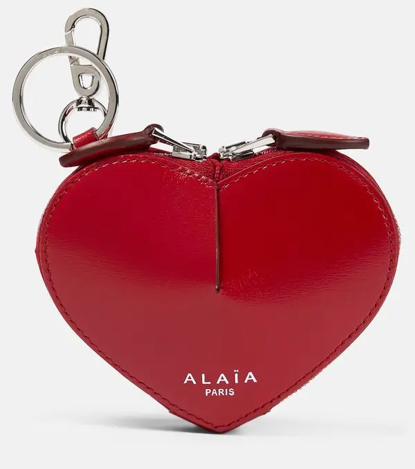Alaïa Le Cœur Mini Leather Coin Purse