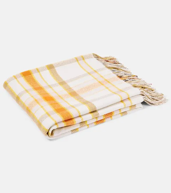 Burberry Check Wool And Cashmere Throw