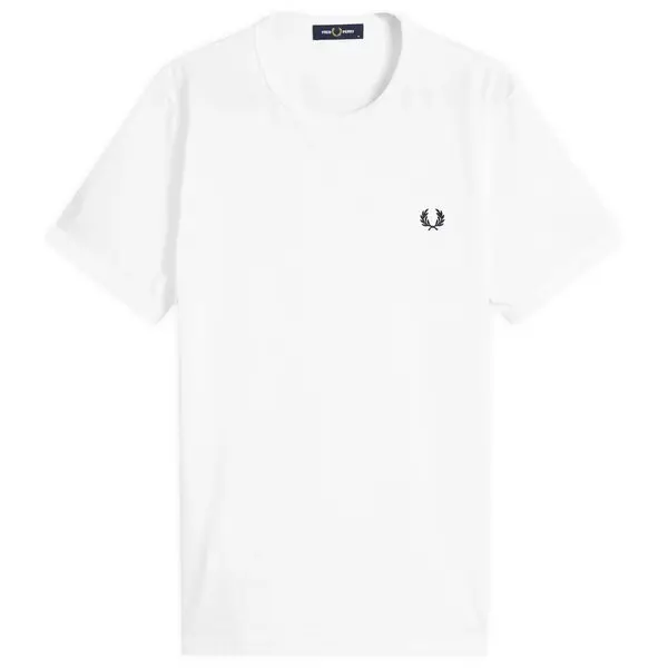 Fred Perry Ringer T-shirt - White