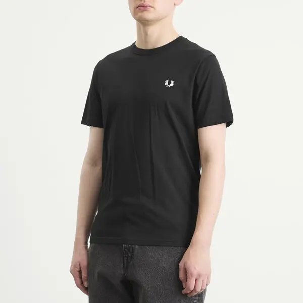 Fred Perry Logo T-shirt - Black