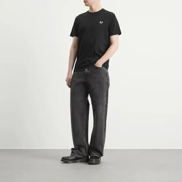 Fred Perry Logo T-shirt - Black