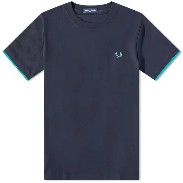 Fred Perry Tipped Cuff Pique T-shirt