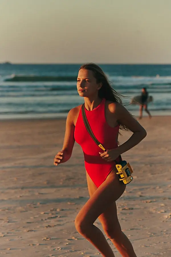 RHYTHM Wave Break Surf One-piece