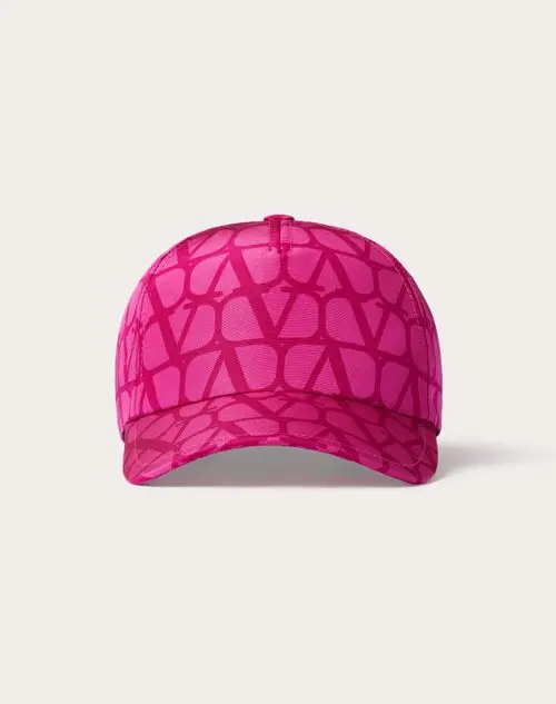 Valentino Garavani Toile Iconographe Baseball Cap - Pink Pp 
