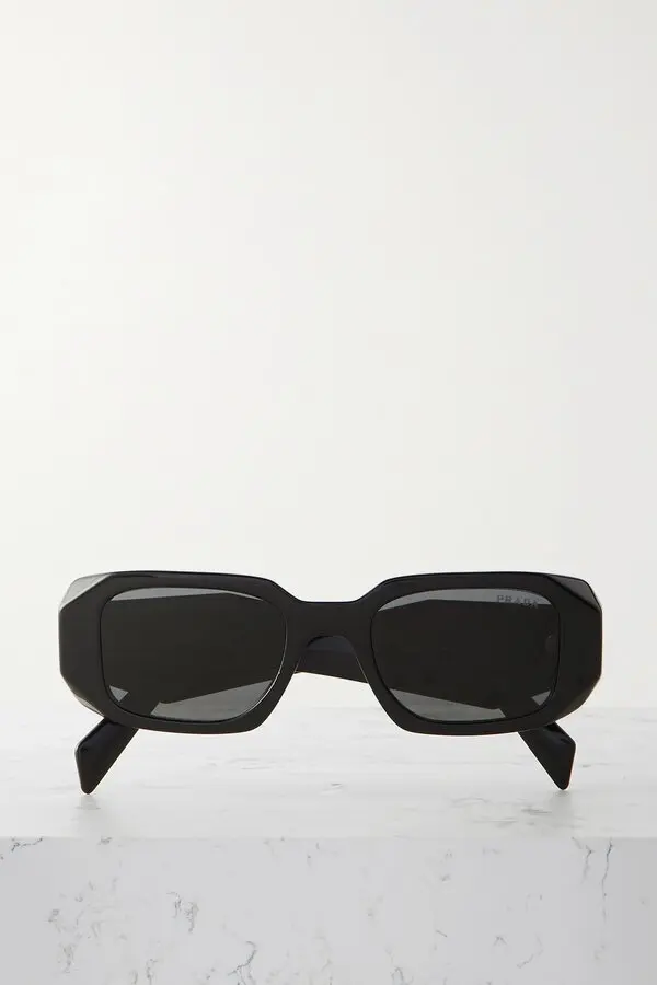Prada Square-frame Sunglasses - Black