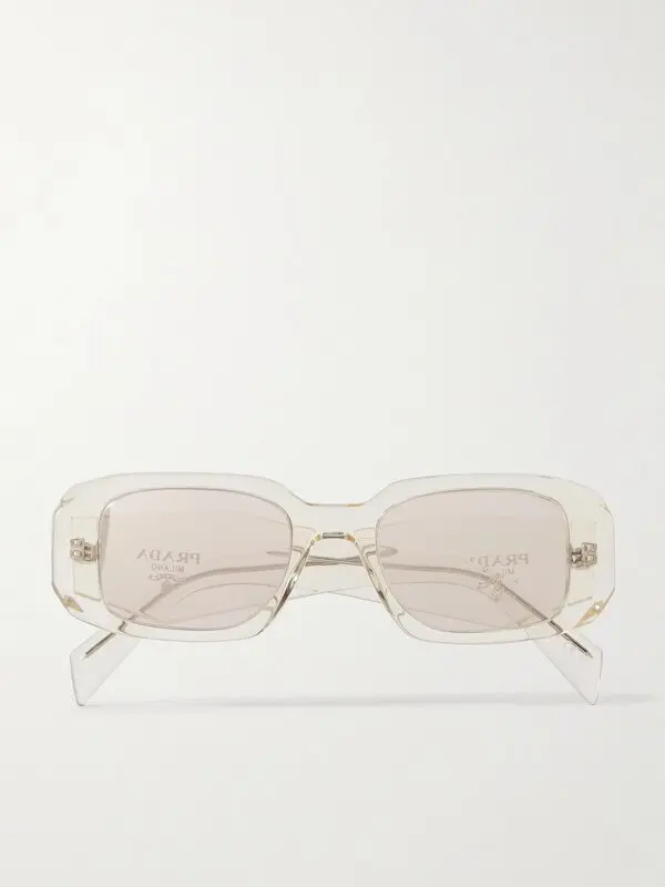 Prada Square-frame Sunglasses - Neutrals
