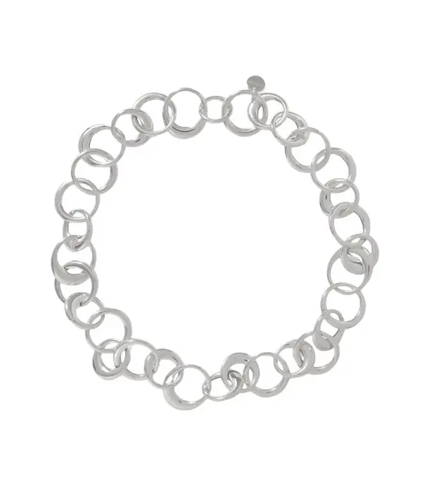 Lié Studio The Laura -plated Link Necklace - Silver